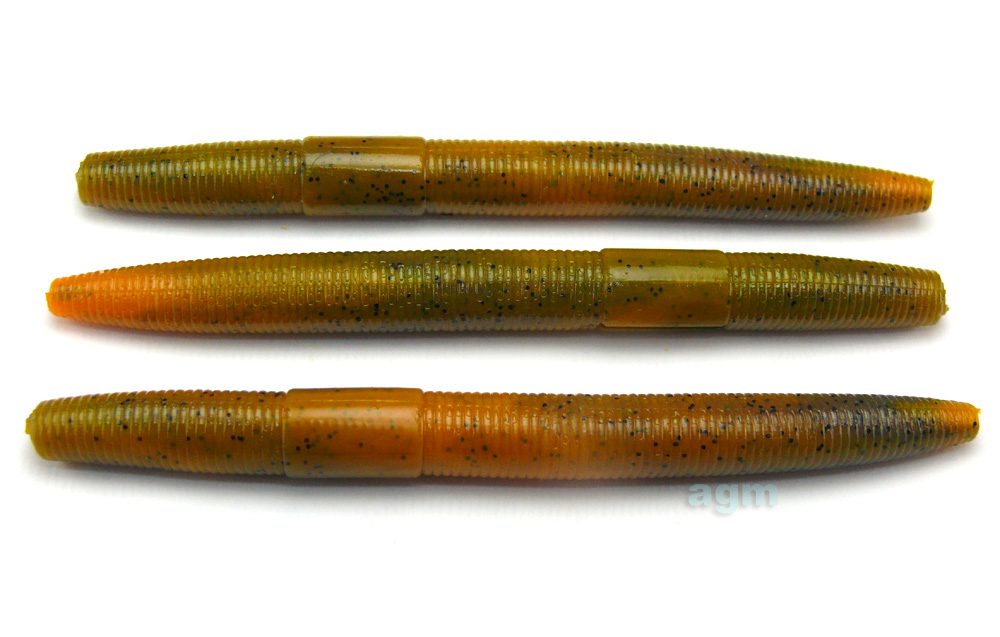 AGM 4in Stick Worm Natural Craw 8pcs
