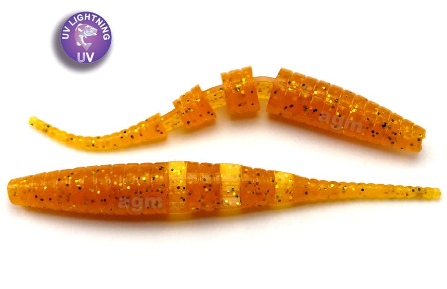 Crazy Fish 2.7" Polaris - 9 Caramel (8pcs) - AGM Lure Fishing