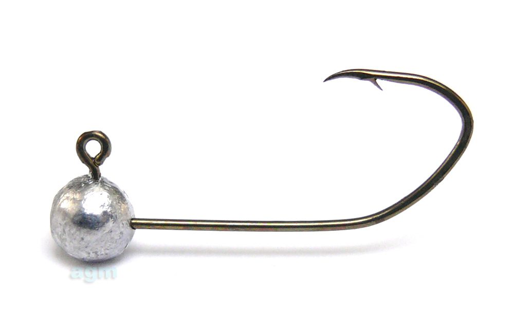 AGM Finesse Sickle Jig Head 1.1g - Size 2 (5pcs) - AGM Lure Fishing