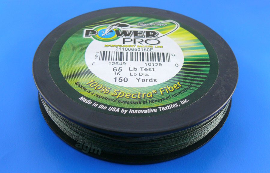 PowerPro braid 65lb (150yds) - Moss Green