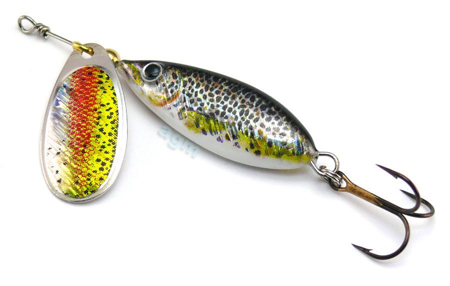 Hester Spinnow 7g - Holo Trout/Silver - AGM Lure Fishing