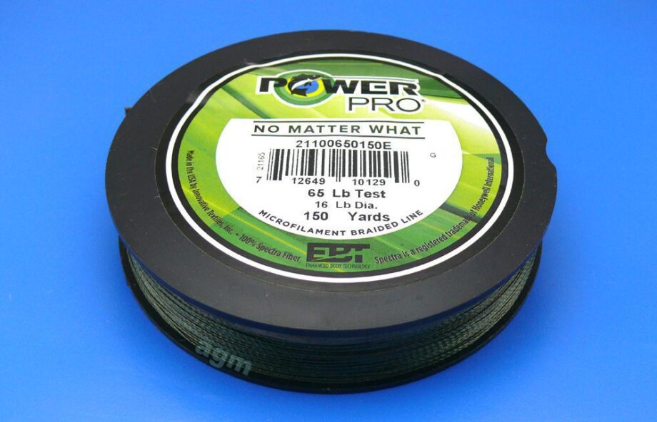 PowerPro braid 65lb (150yds) - Moss Green