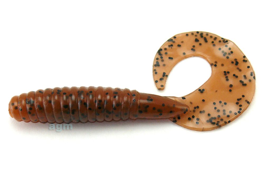 Big Bite 4.5" Fat Grub - Pumpkin Seed (5pcs)