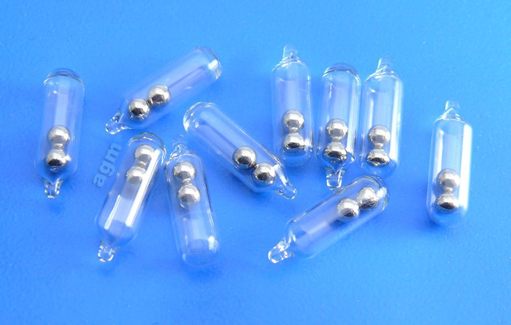 AGM Glass Lure Rattle Medium 10pcs