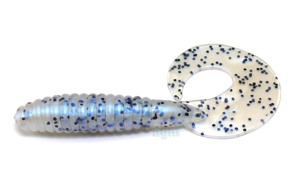 Big Bite 4.5" Fat Grub - Blue Pearl Pepper (5pcs)
