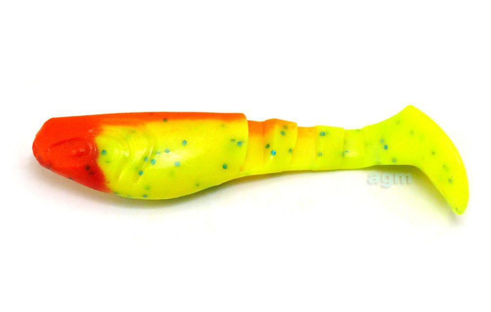 Relax 3 Kopyto Shad - Silk/Blue/Orange Back (2pcs)