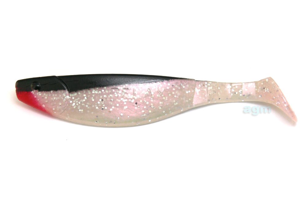 Relax 6 Kopyto Shad - Pearl/Silver/Black Back