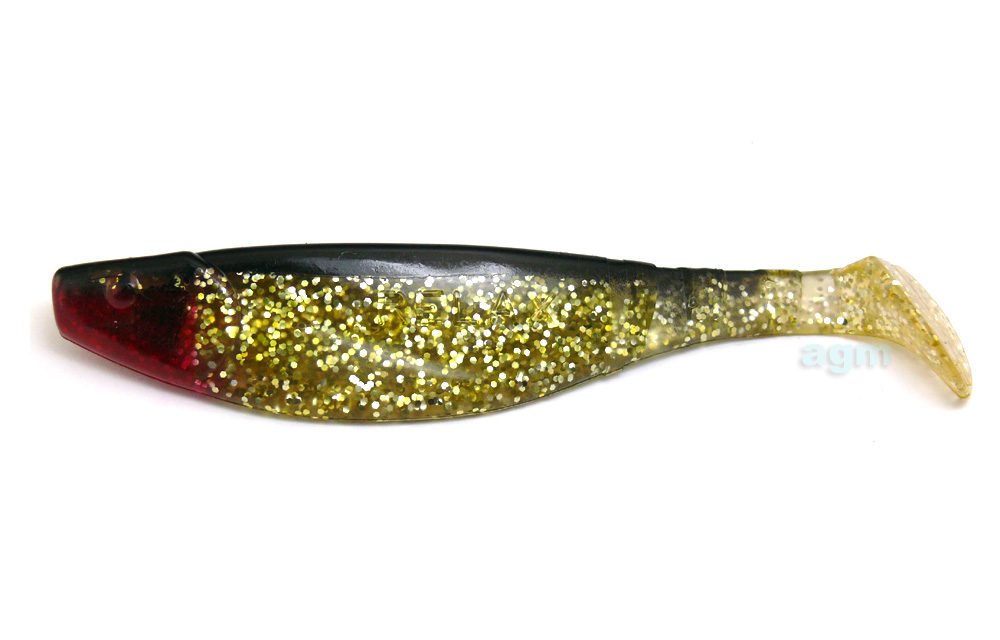 Relax 6 Kopyto Shad - Clear/Gold/Black Back