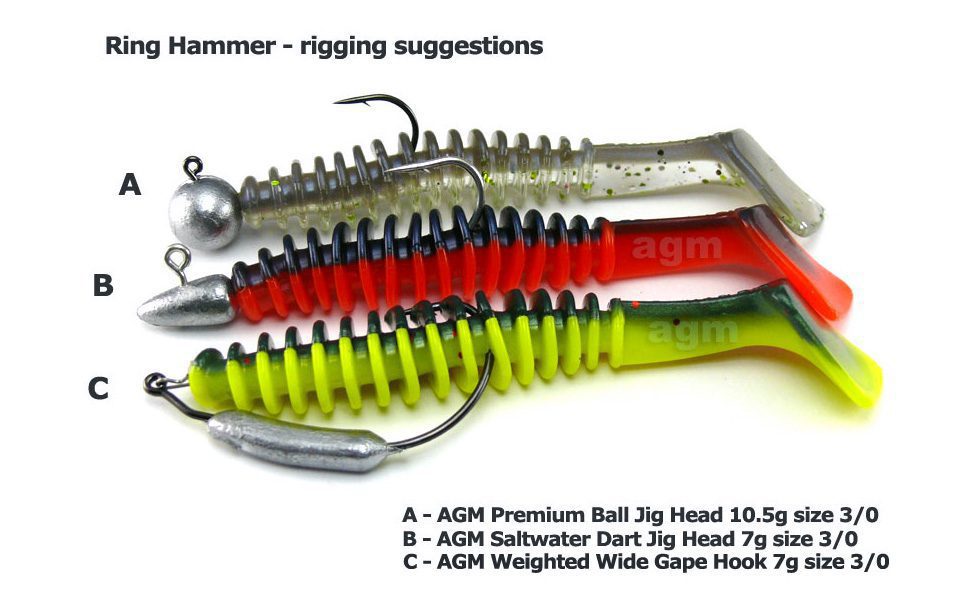 Big Hammer 4" Ring Hammer - Pearl Flash (5pcs)