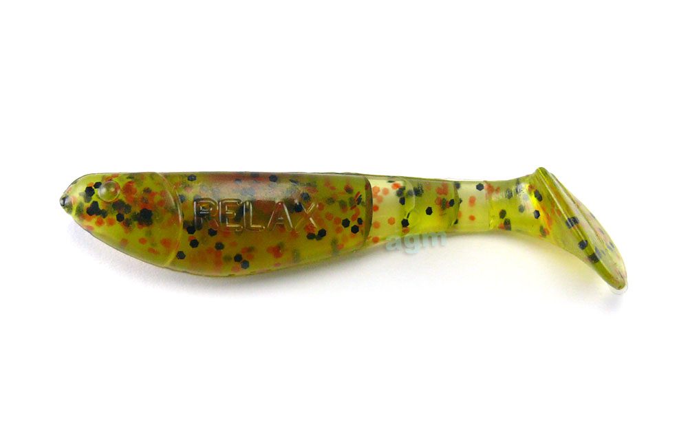 Relax 2.5in Kopyto Shad Watermelon Red 2pcs