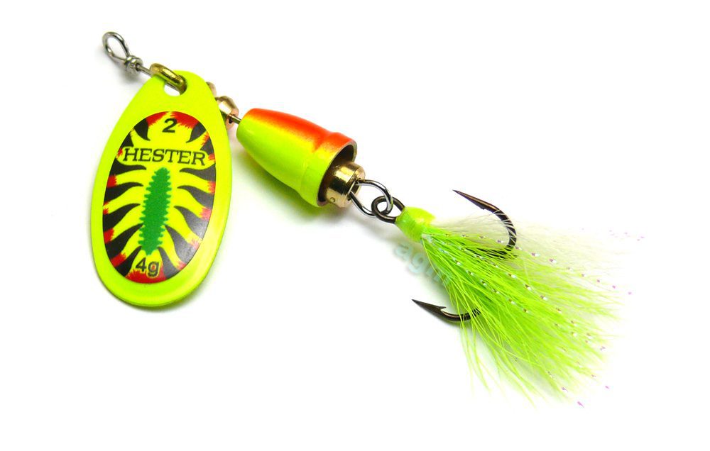 Hester Bell Fly Spinner 4g - Firetiger - AGM Lure Fishing