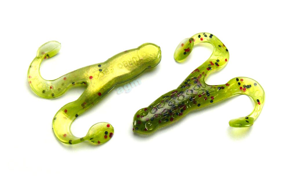 Relax 2" Turbo Frog - Watermelon/Gold Pearl (5pcs)