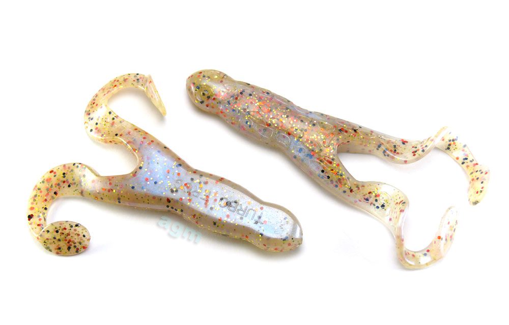 Relax 4.5" Turbo Frog - Sand/Blue Pearl (3pcs)